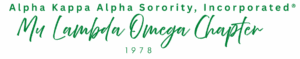 Mu Lambda Omega Chapter of AKA